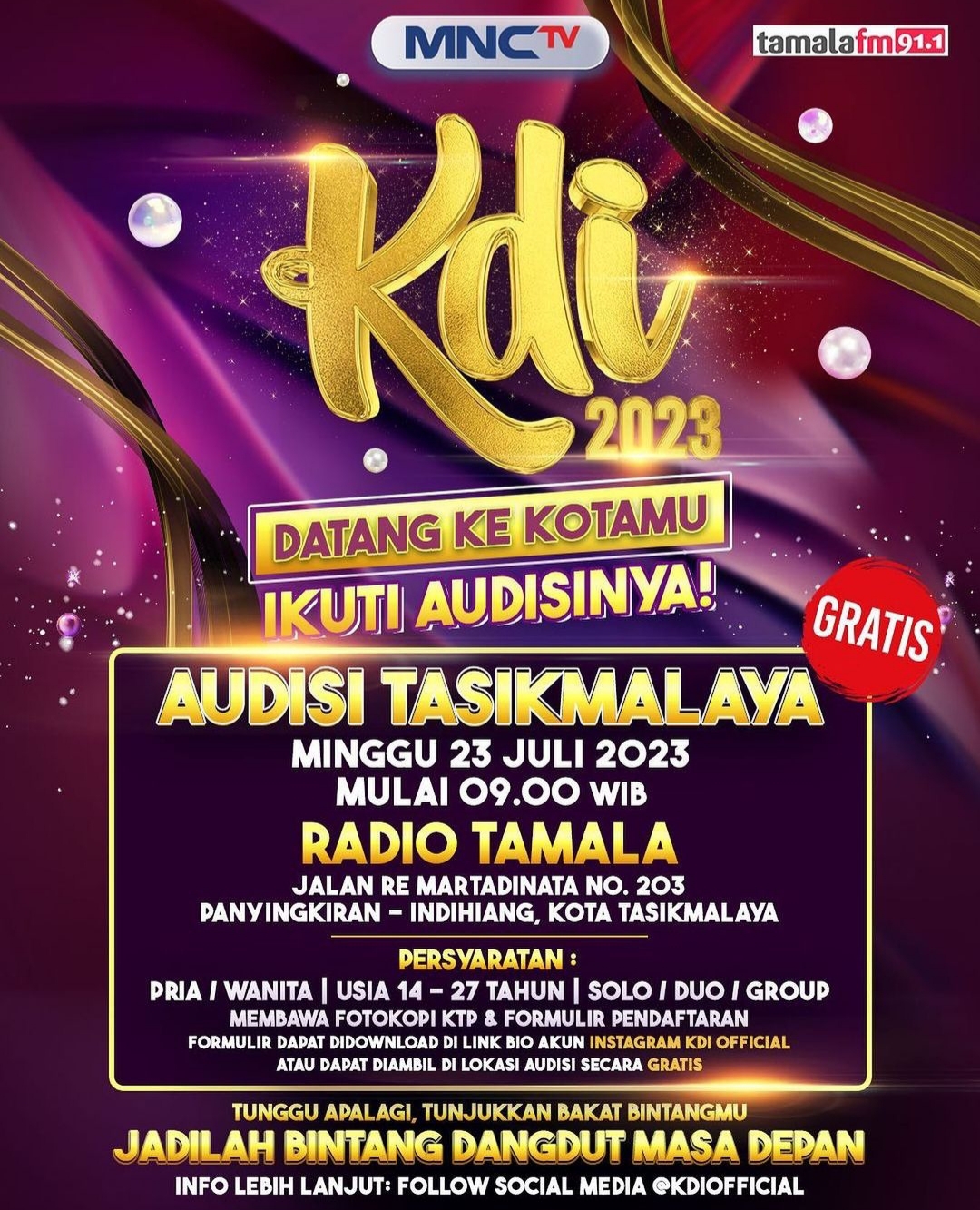 Ingin Jadi Bintang Dangdut, Peserta Dari Priangan Timur Banjiri Audisi KDI 2023 di Tasik ...